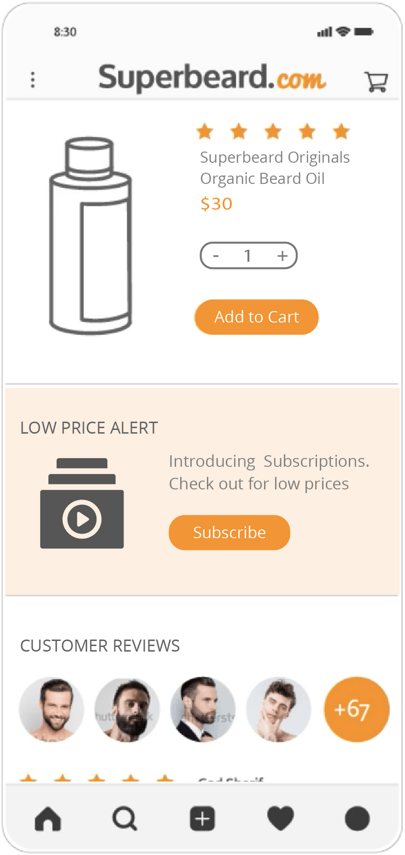 A no-code coversion optimization for mobile first companies